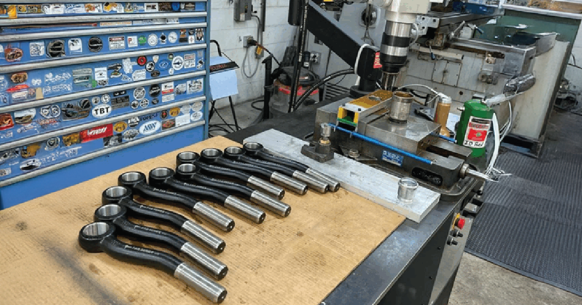 Production Tapping 1 ¾” Tire Rods - FlexArm