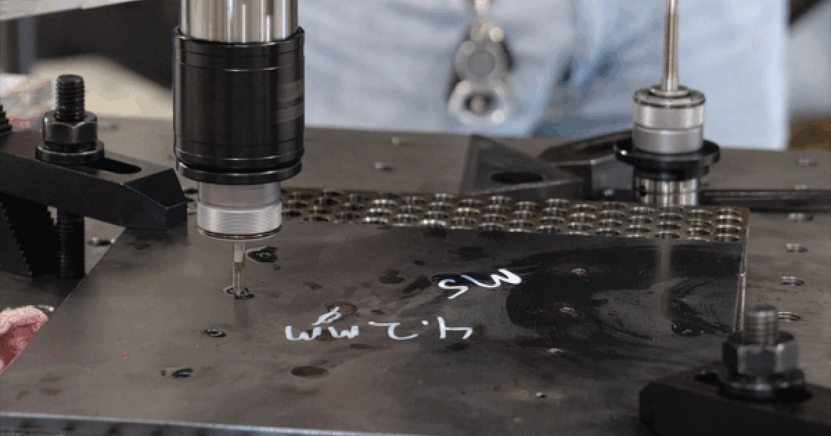 Tapping Plasma Cut Holes in A36 Steel: Testing the FlexArm REM-16D ...