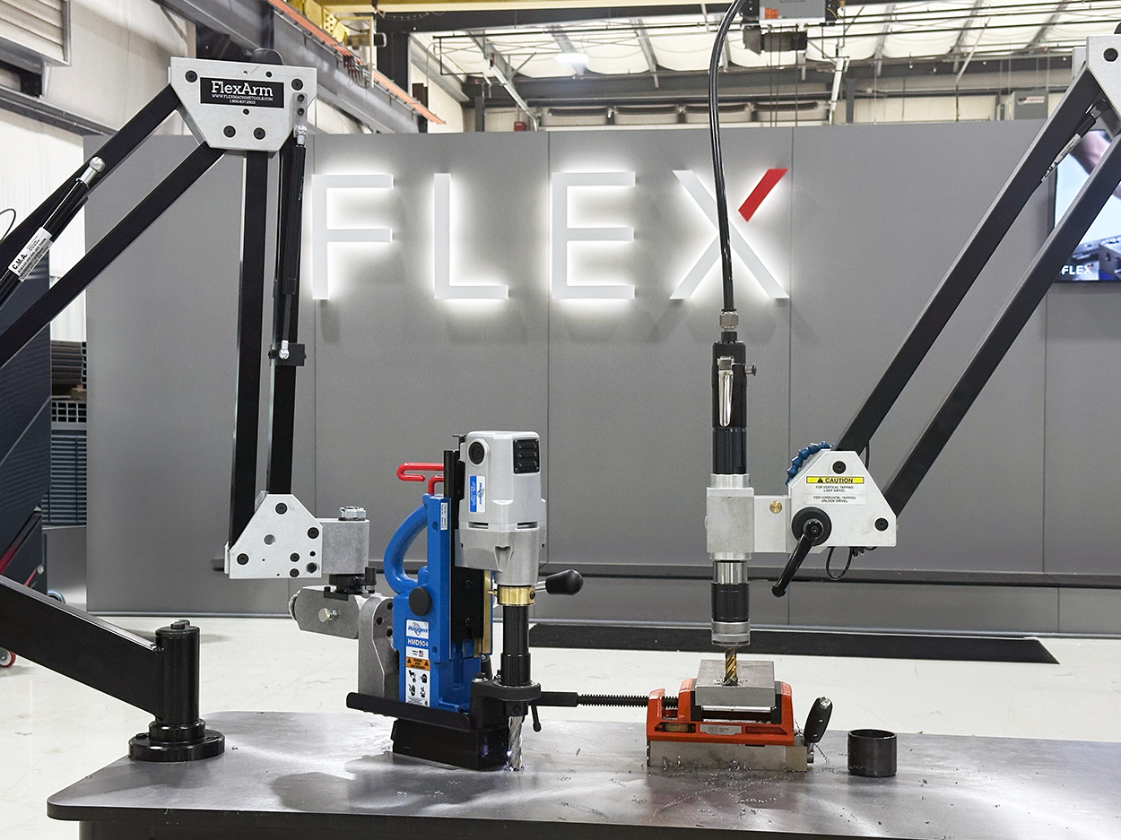 Mobile Drilling & Tapping Station